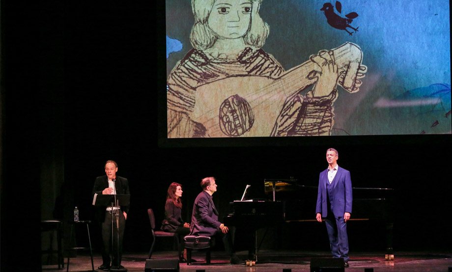 Roderick Williams, baritone; Julius Drake, piano; Adam Gopnik, narrator ...