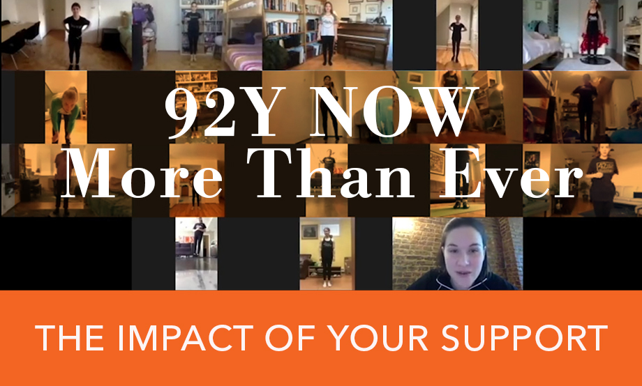 Impact Report 2020 | Support | 92NY - 92NY, New York