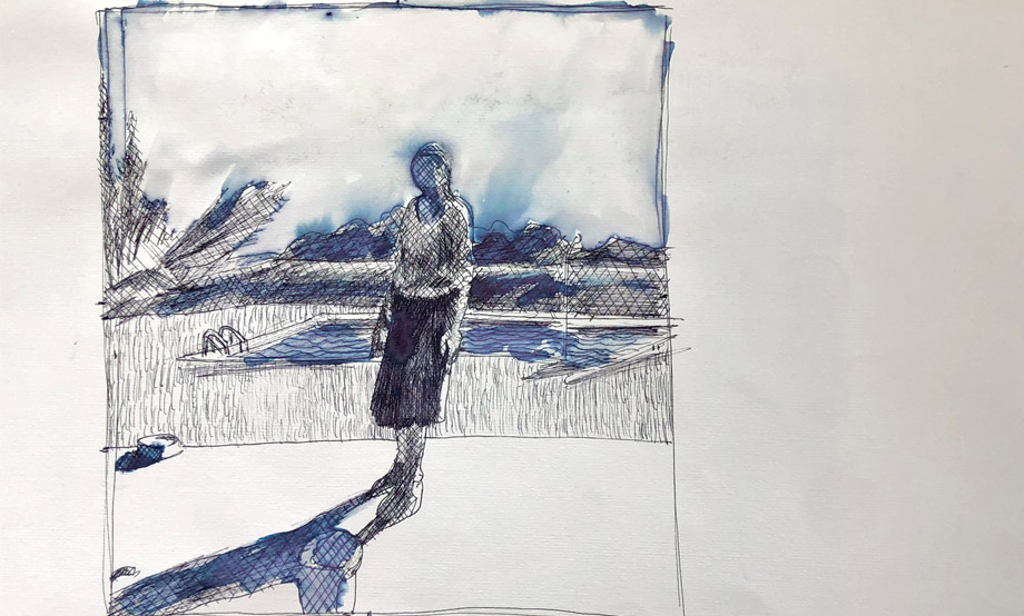 Fine Art Drawing with Pen Ink - The 92nd Street Y, New York