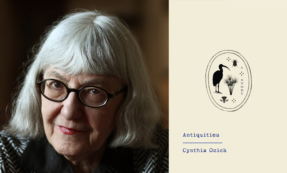 Cynthia Ozick: Antiquities / In conversation with Lore Segal - The 92nd ...